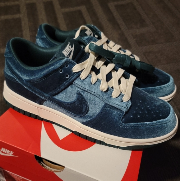 Nike | Shoes | Velvet Nike Dunk Low Sv | Poshmark